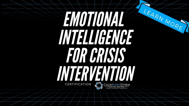 Crisis Intervention Certification Online Training Certificate